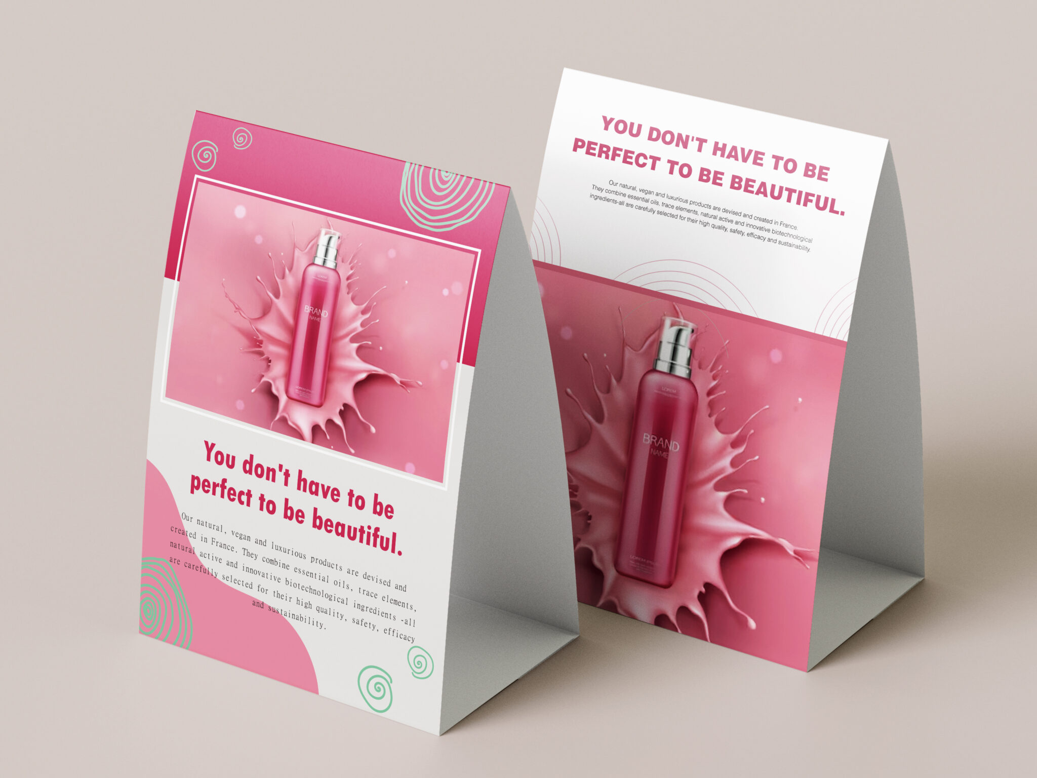 Tent cards - AST UAE