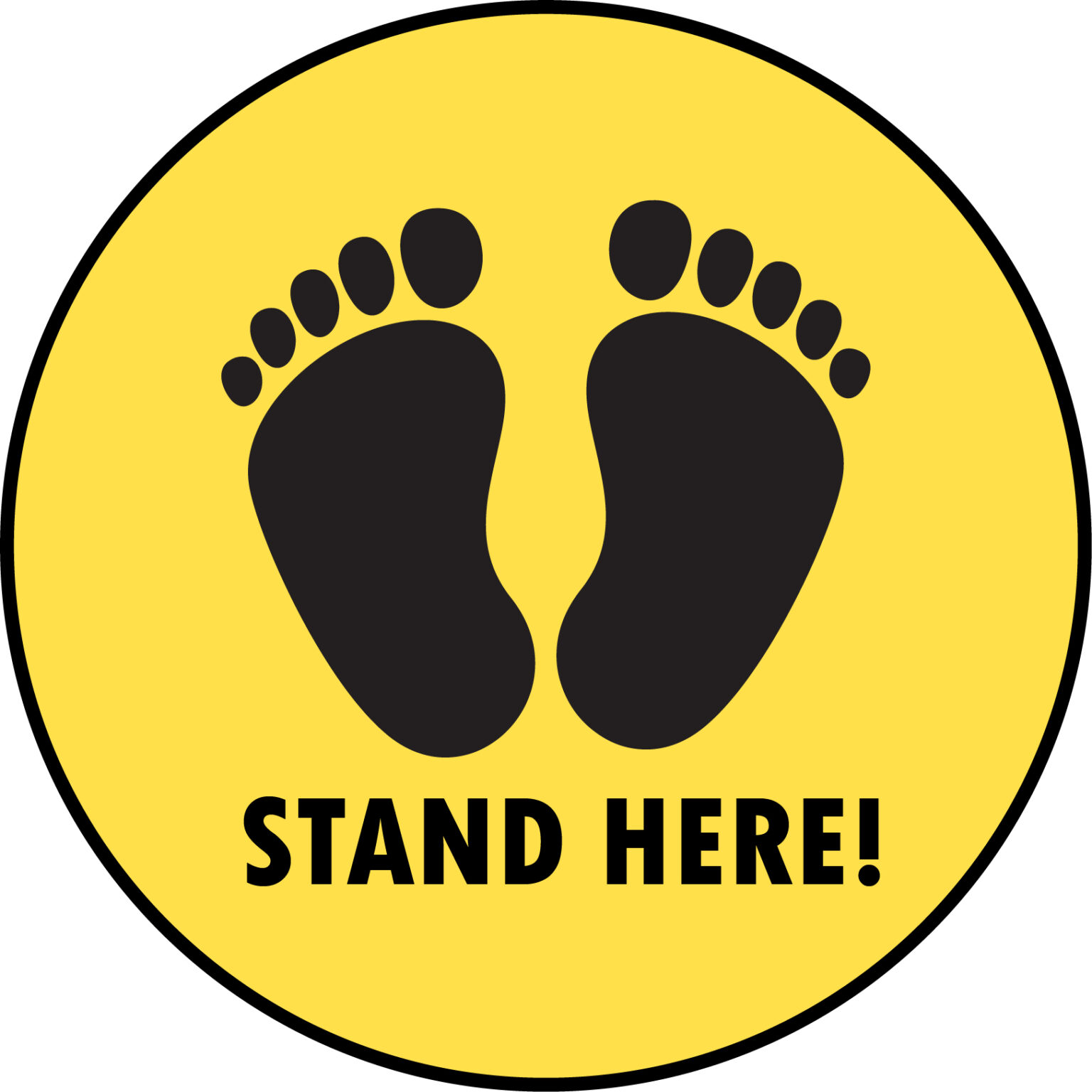 Floor Sticker - AST UAE